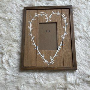 Hobby Lobby | Accents | Hobby Lobby Brown Wooden Rustic Heart Picture ...